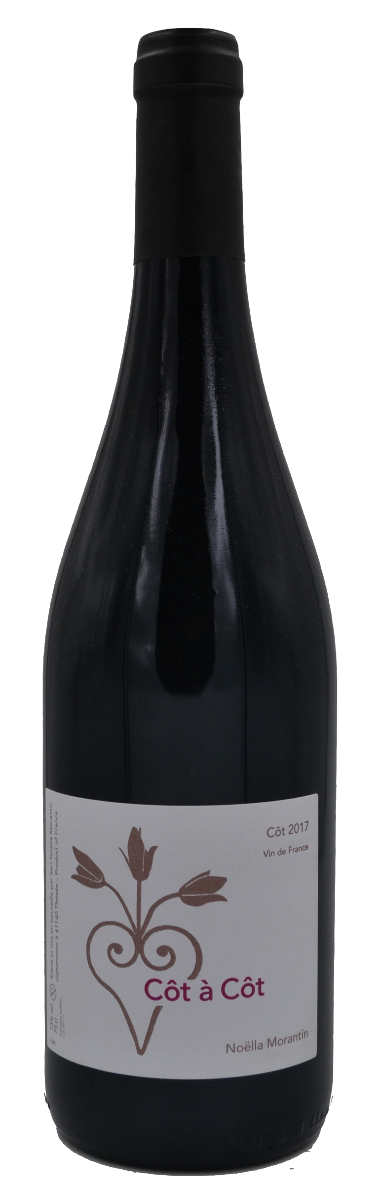 Côt à côte, un vin rouge produit au Domaine Verdier-Logel, dans les ...